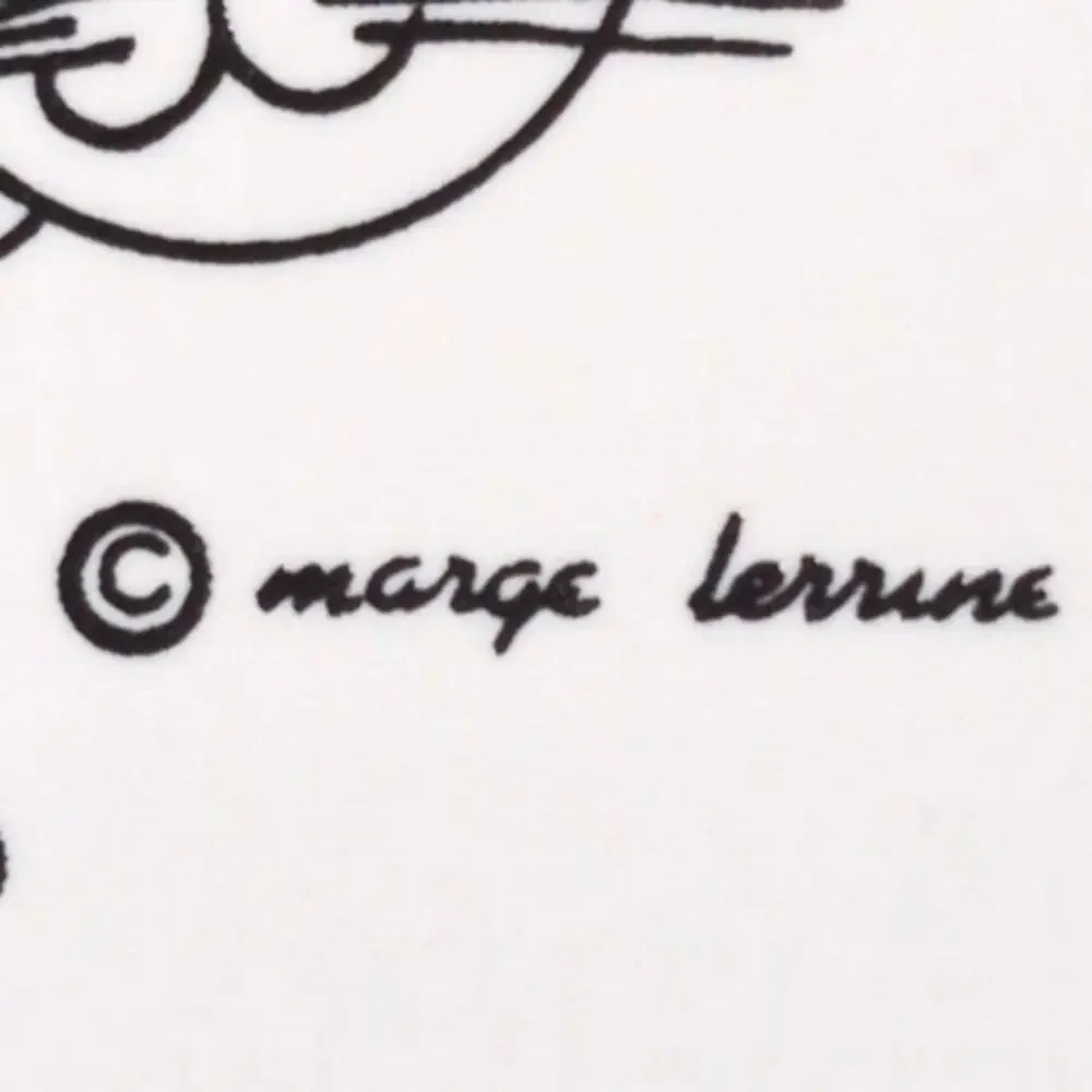 Marge Levine | Other | Vtg Marge Levine Collectible Art Tile Cat Bird ...
